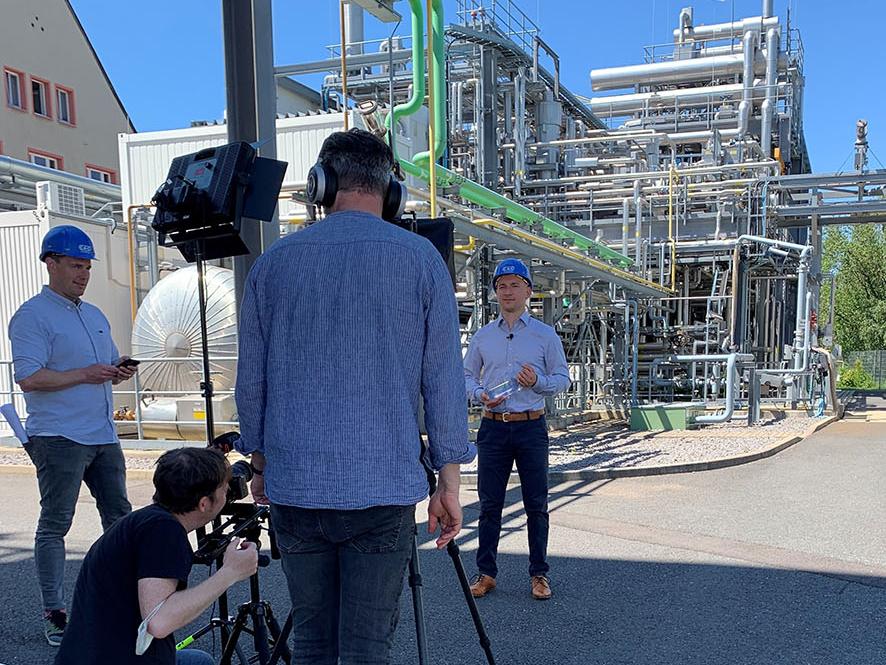 Filmdreh für CAC Synfuel Technologie - CAC ENGINEERING GMBH